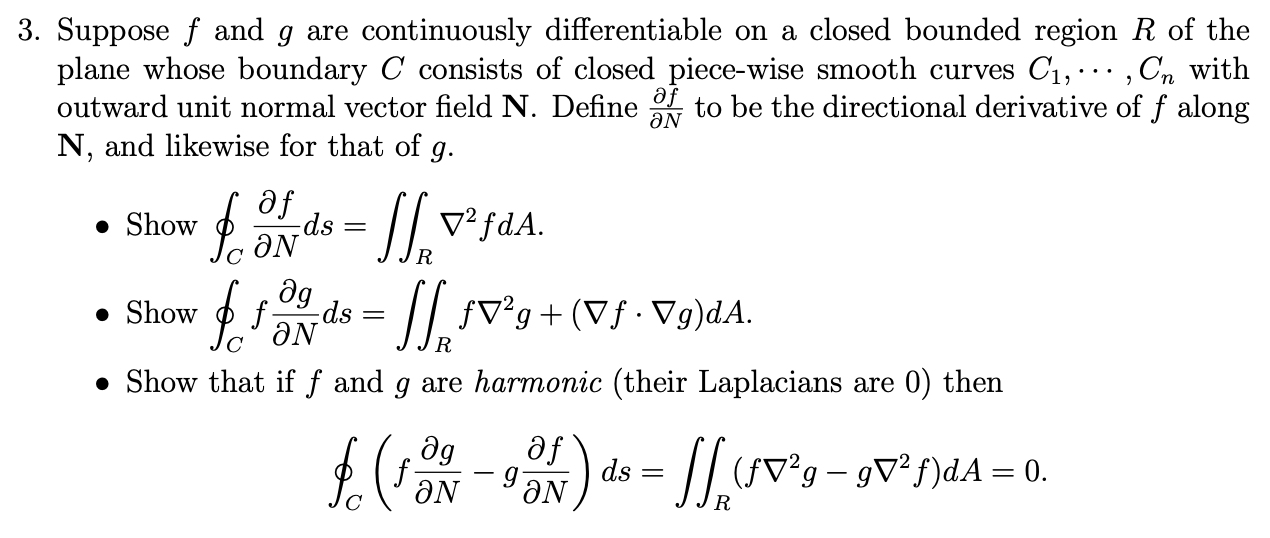 Solved Suppose f and g are continuously differentiable on a | Chegg.com