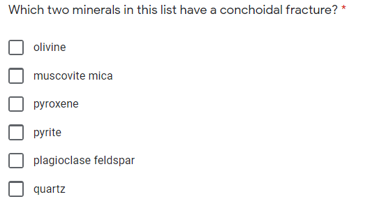 Solved Forsterite and fayalite are both... garnets pyroxenes | Chegg.com