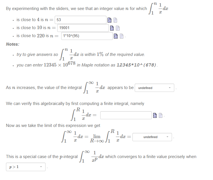 Solved By experimenting with the sliders, we see that an | Chegg.com