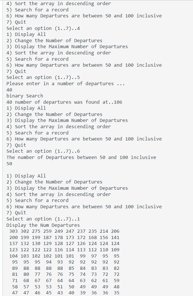 Solved // may only be declared within the main function int | Chegg.com