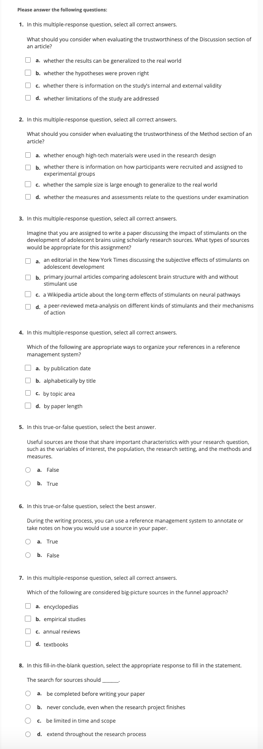 Please answer the following questions: 1. In this | Chegg.com