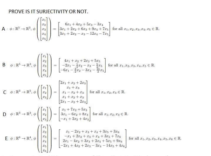 Solved PROVE IS IT SURJECTIVITY OR NOT. A : RRY 2 13 14 Is | Chegg.com