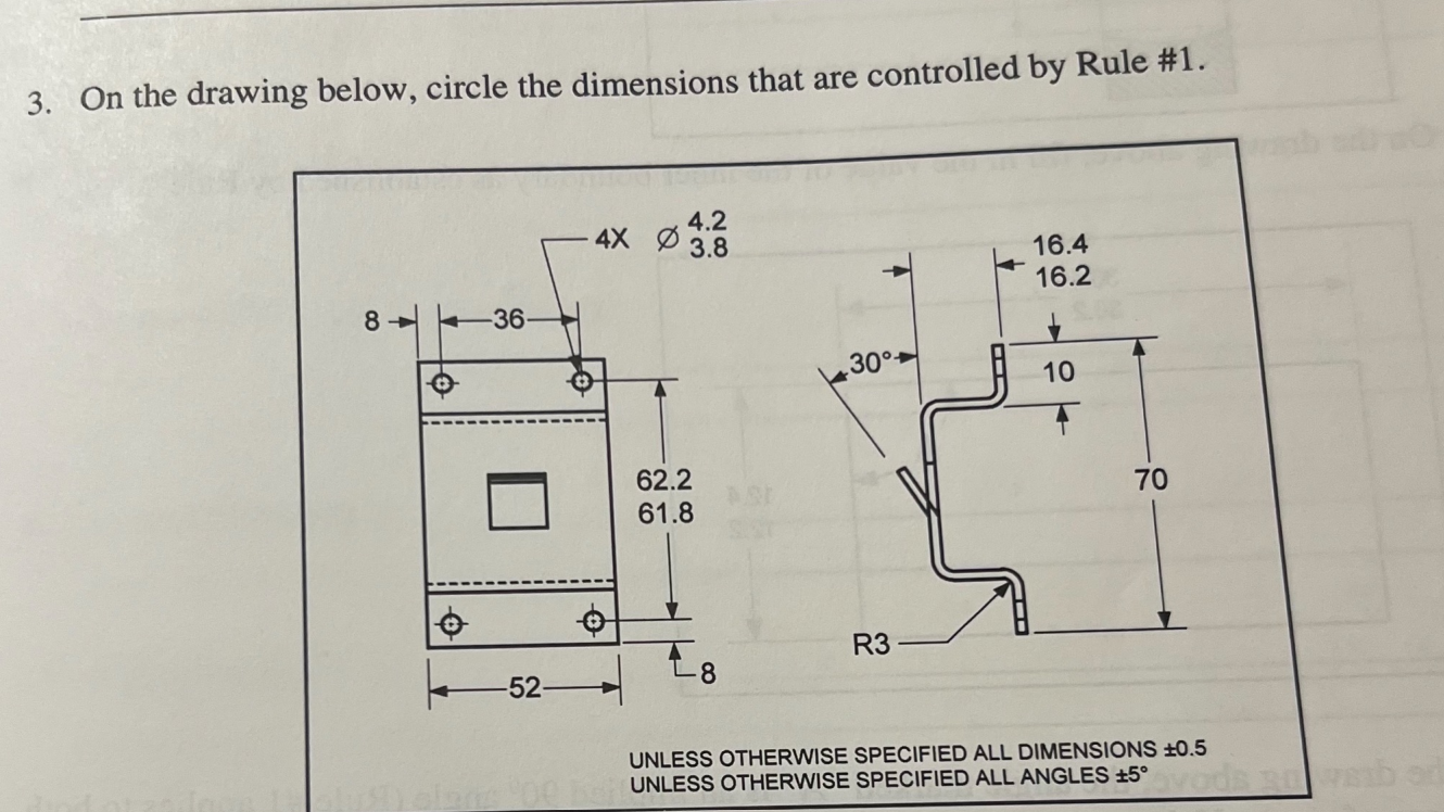 Solved 11. What does ASME Y14.5M-1994 stand for? ASME Y14.5 | Chegg.com