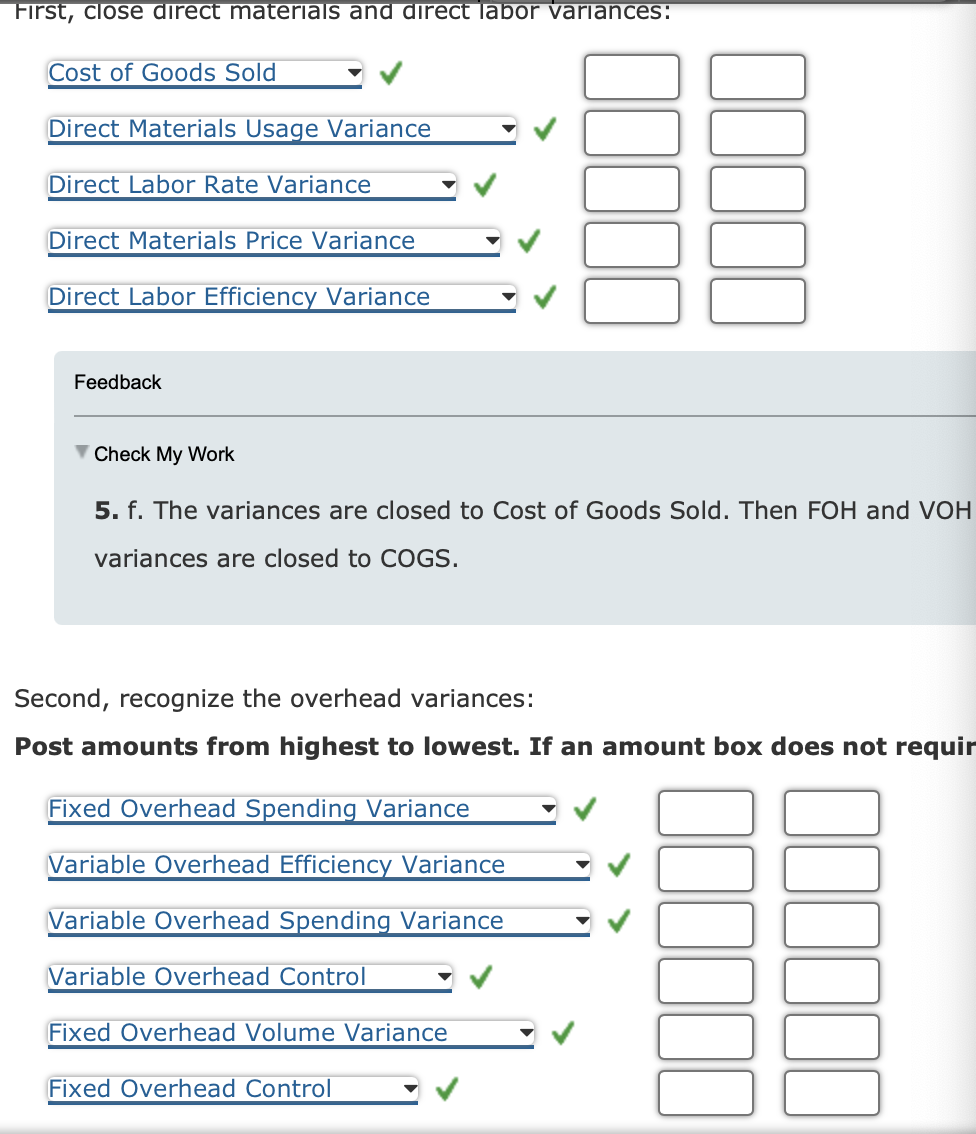 a. Direct Materials Price Variance Accounts Payable | Chegg.com