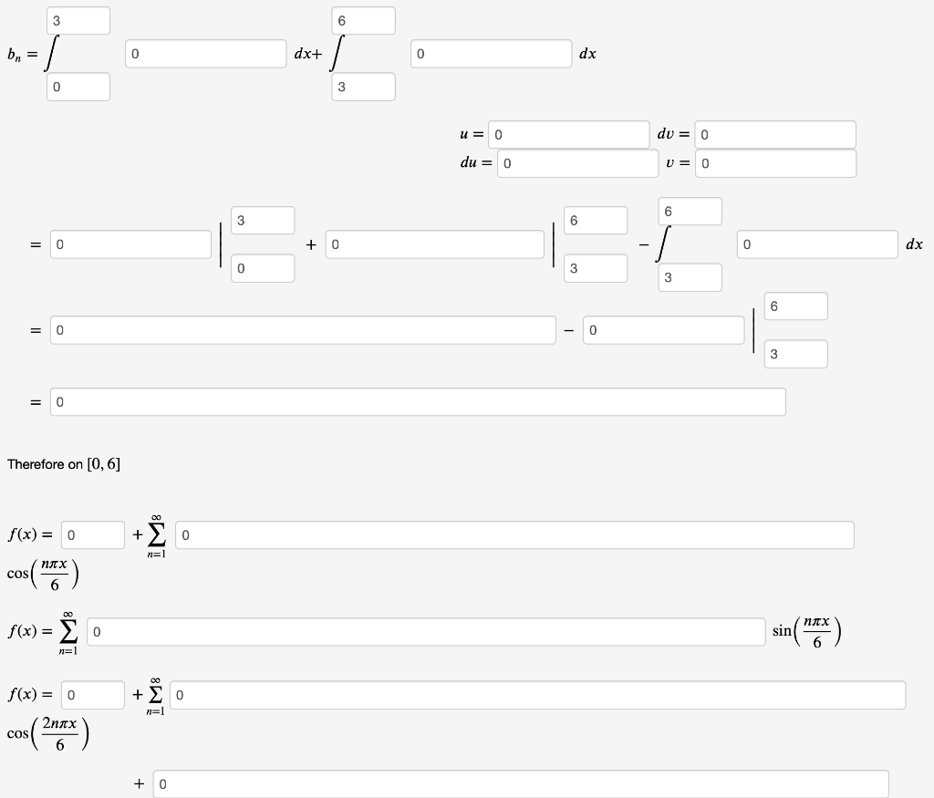 Solved The formulas for the Fourier transform on half | Chegg.com