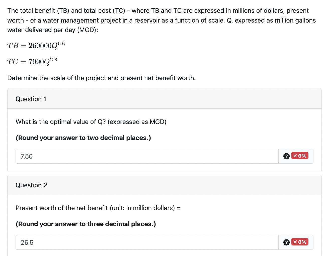 The total benefit (TB) and total cost (TC) - where TB | Chegg.com