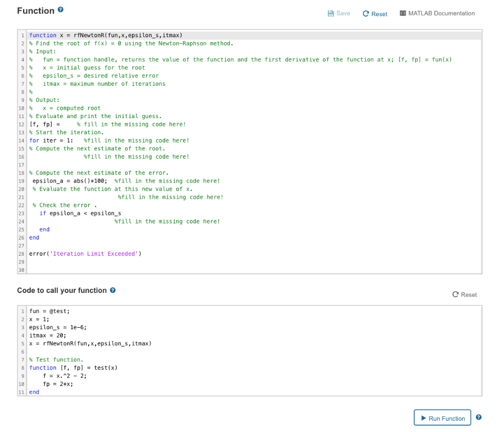 The Newton-Raphson method can be used to solve for | Chegg.com