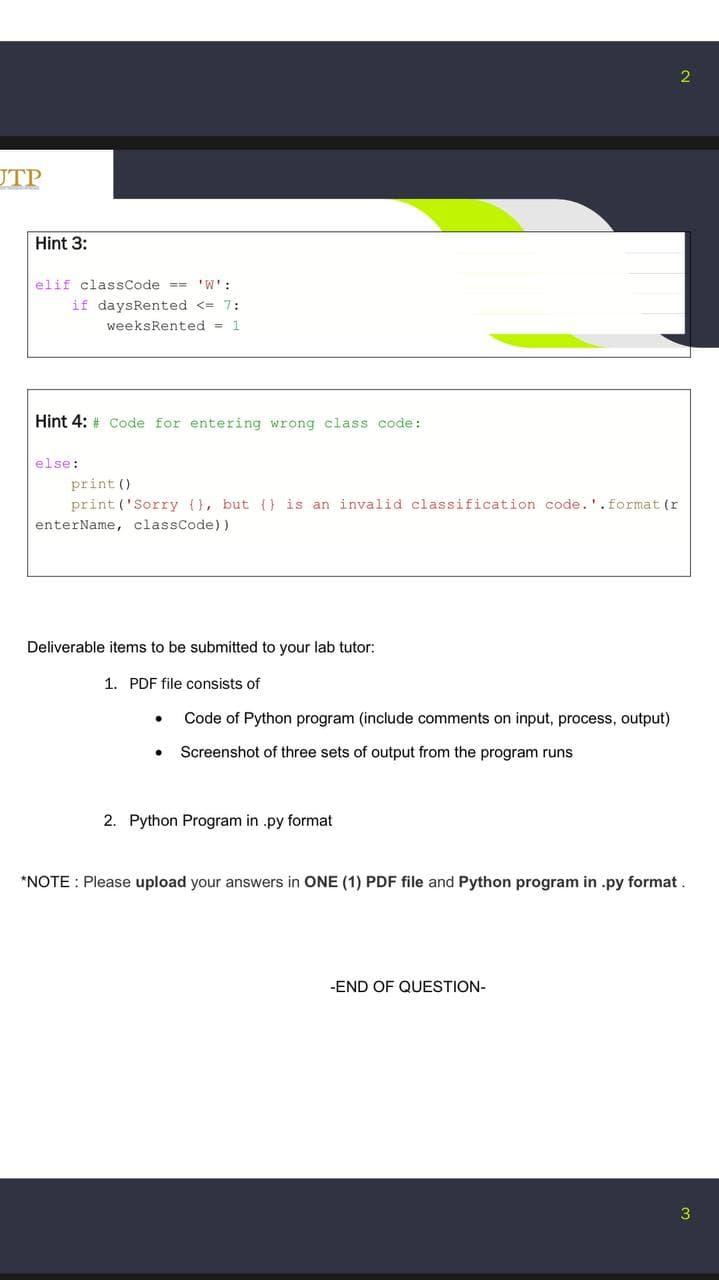 Solved FBTO015 STRUCTURED ALGORITHM & PROGRAMMING SEM | Chegg.com
