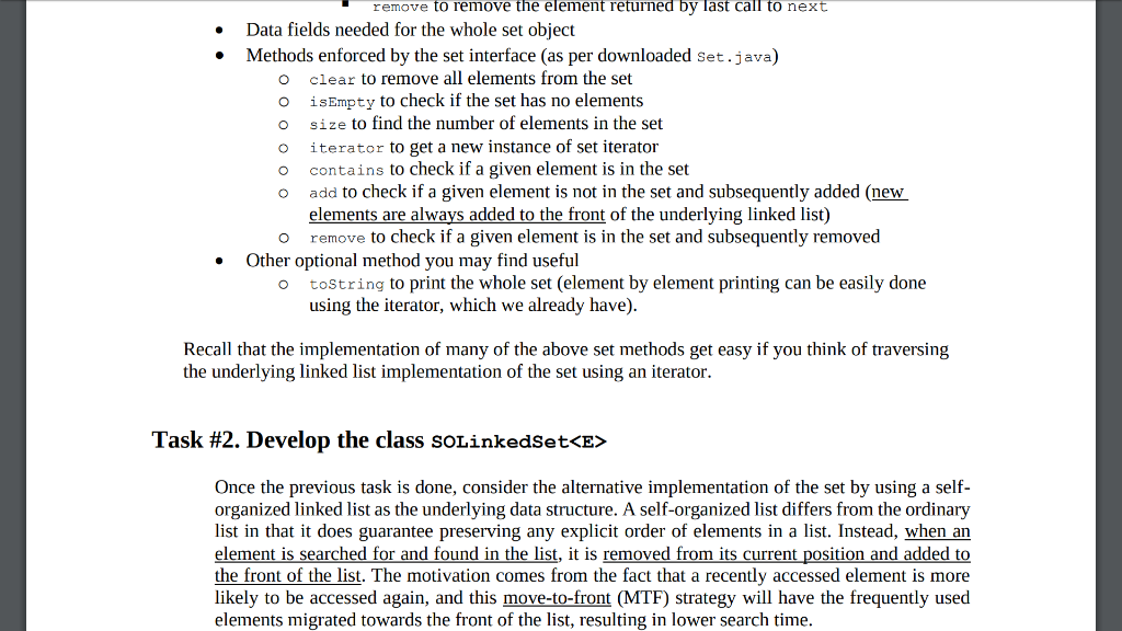 import java.util. Iterator; public interface Set { | Chegg.com