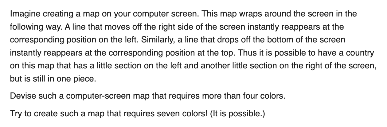 Solved Imagine creating a map on your computer screen. This | Chegg.com