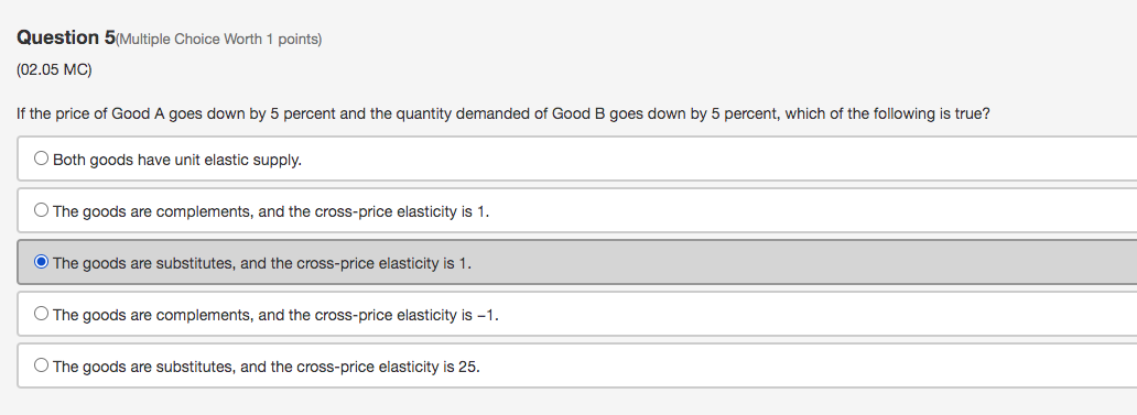 Solved Question 5(Multiple Choice Worth 1 points) (02.05MC) | Chegg.com