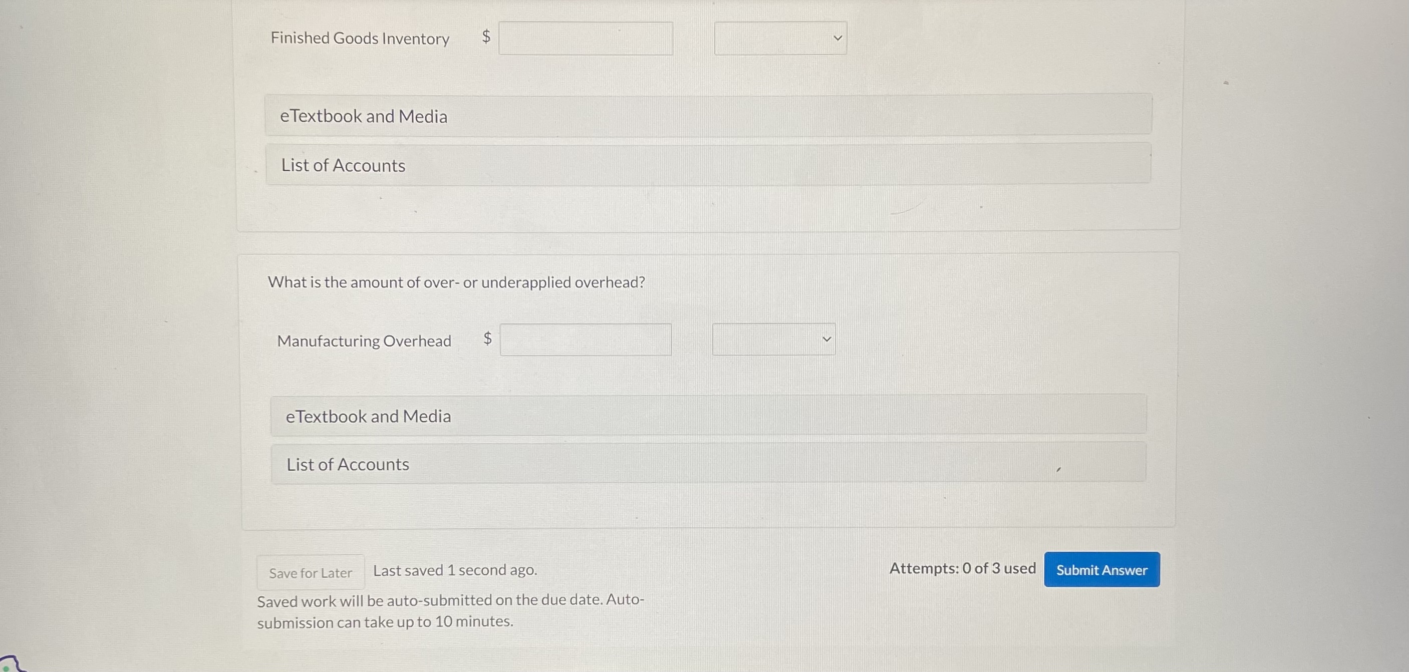 Solved What is the balance in the Finished Goods Inventory | Chegg.com
