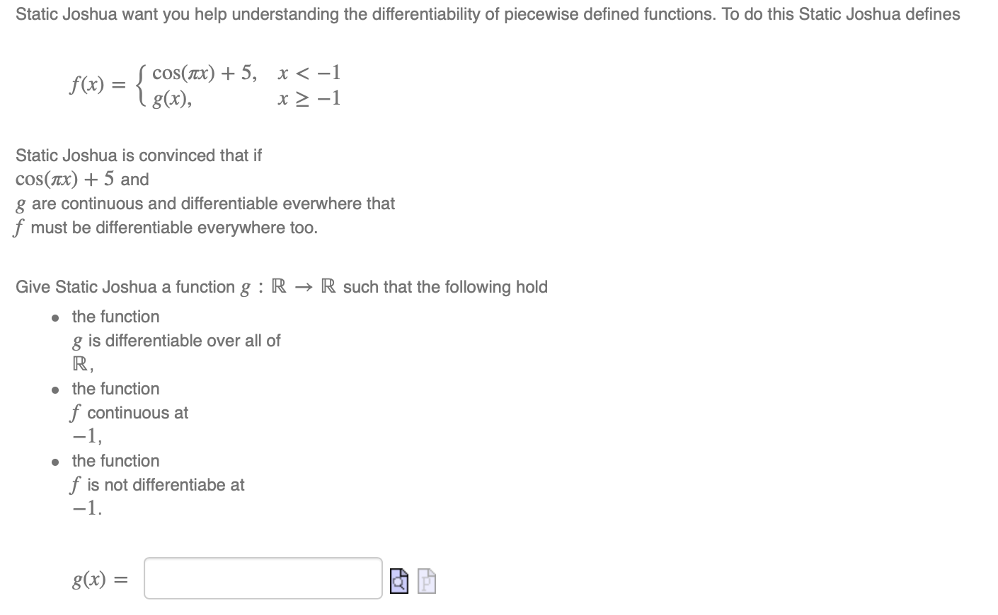 Solved Static Joshua want you help understanding the | Chegg.com