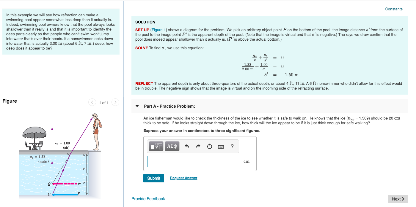 Solved Constants SOLUTION In this example we will see how | Chegg.com