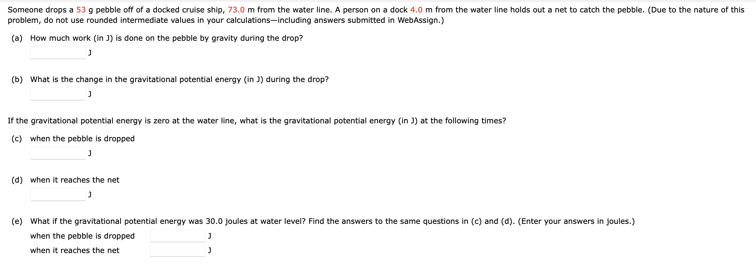 Solved problem, do not use rounded intermediate values in | Chegg.com