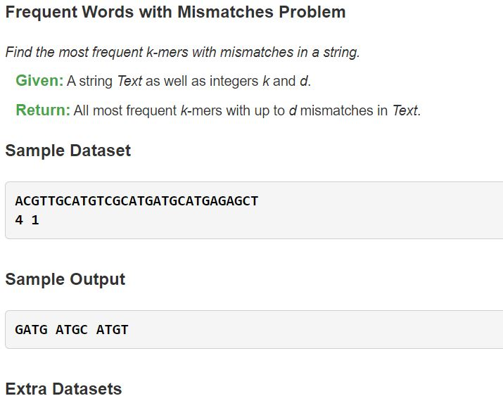 Given strings Text and Pattern as well as an integer | Chegg.com