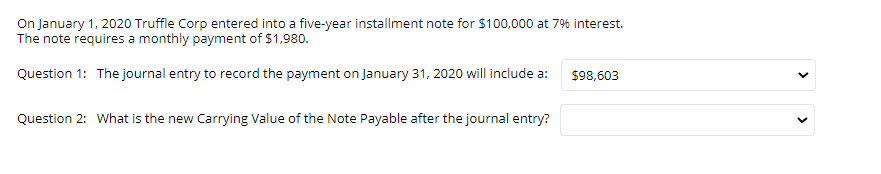 Solved On January 1, 2020 Truffle Corp entered into a | Chegg.com