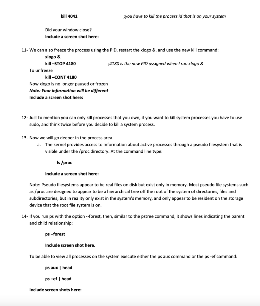 Solved Processes carry out tasks within the operating system | Chegg.com