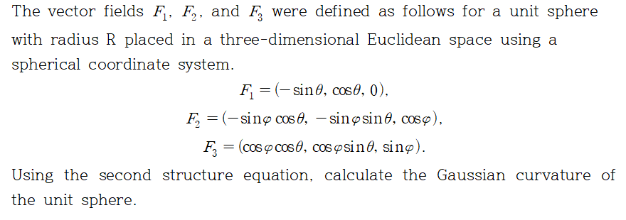 Solved = The vector fields Fi, Fy, and F; were defined as | Chegg.com