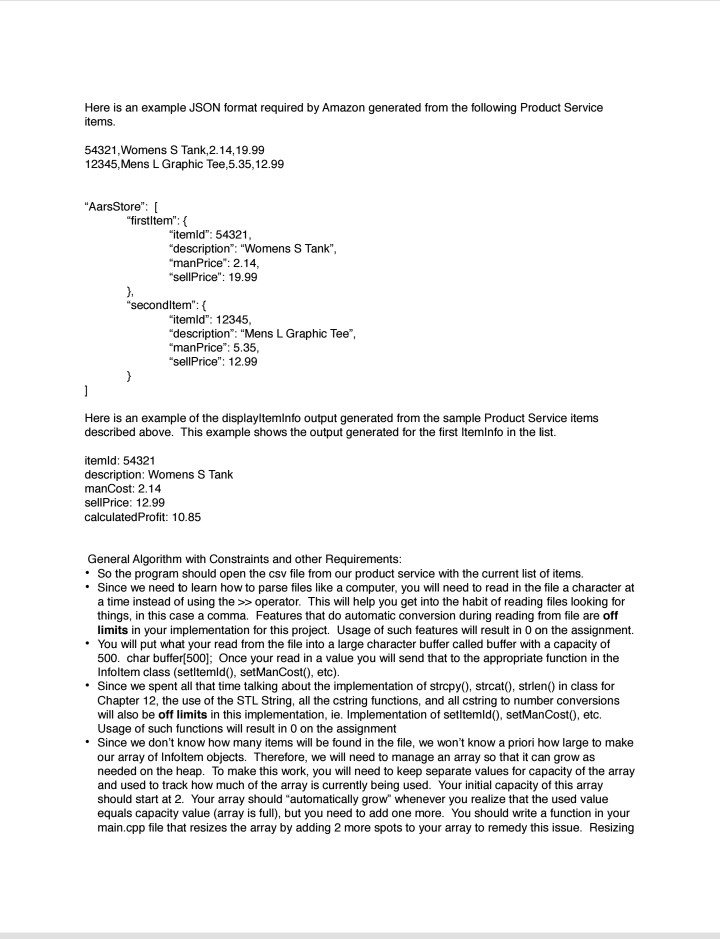 Solved CSI 1440 Project 3 "Amazon Sales We are going to make | Chegg.com