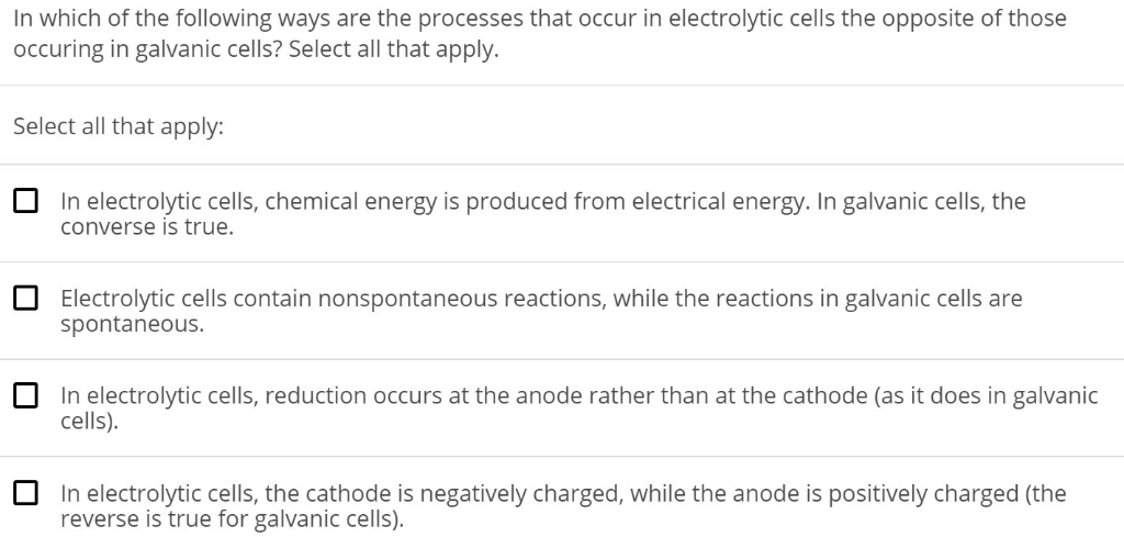 Solved In which of the following ways are the processes that | Chegg.com