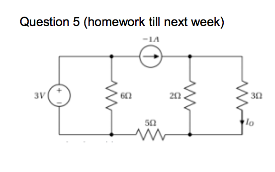 Solved Find the current passing through the 3 ohm | Chegg.com