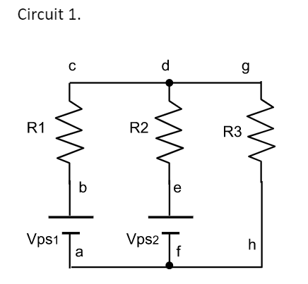 Solved 1). How many different and how many independent loops | Chegg.com