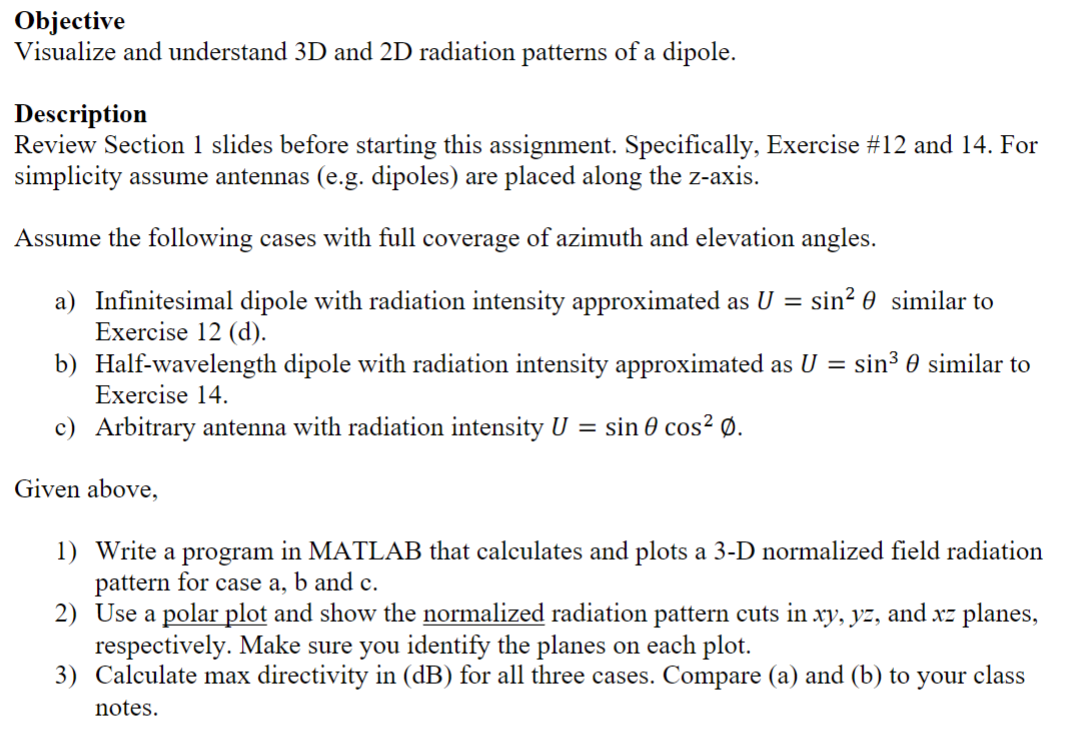 Solved Objective Visualize and understand 3D and 2D | Chegg.com