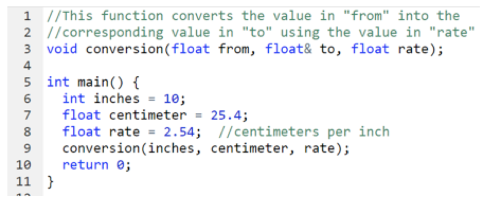 Solved Given the following function prototype and the | Chegg.com