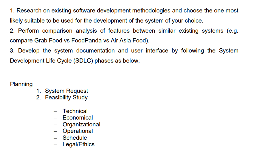 Solved Title of Assignment Planning and Analysis of an | Chegg.com