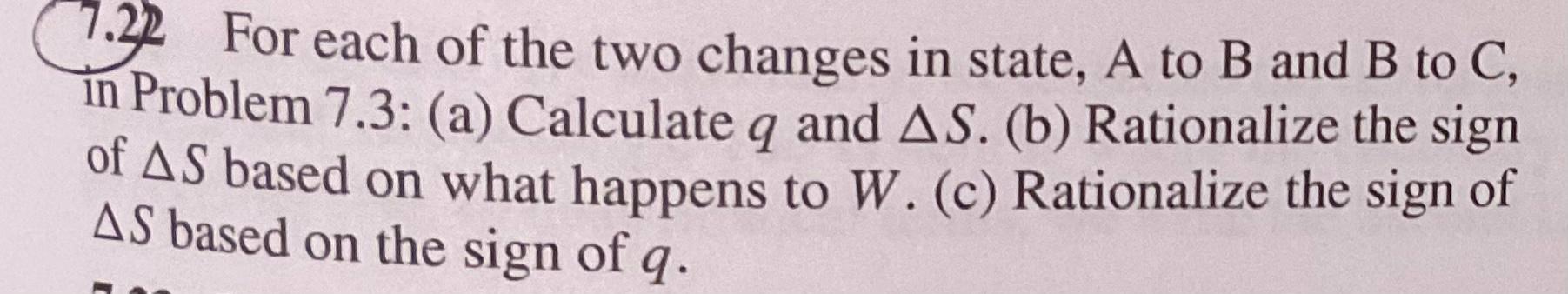 Solved (7.3) For the three systems described below, (a) | Chegg.com