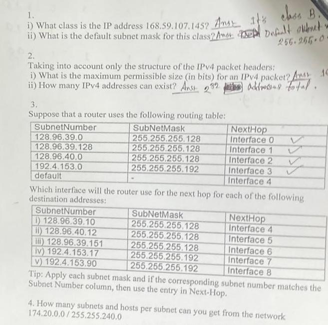 1. 256.256 .0 2. Taking into account only the | Chegg.com