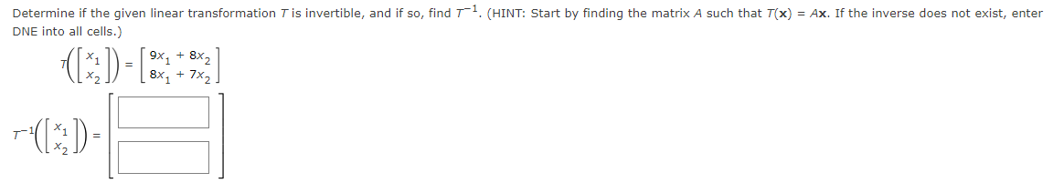 Solved DNE into all cells.) | Chegg.com