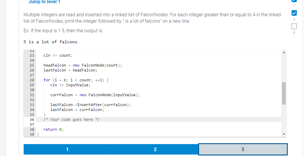 Solved Jump to level 1 Multiple integers are read and | Chegg.com