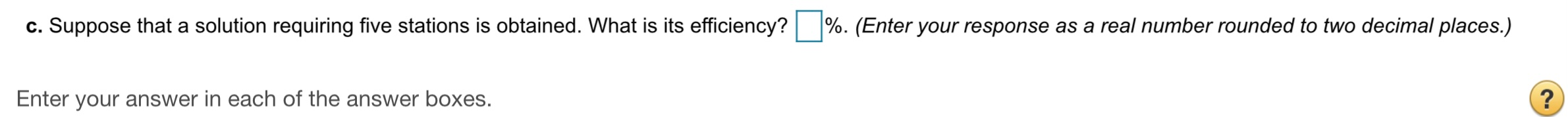Solved Johnson Cogs wants to set up a line to serve 100 | Chegg.com