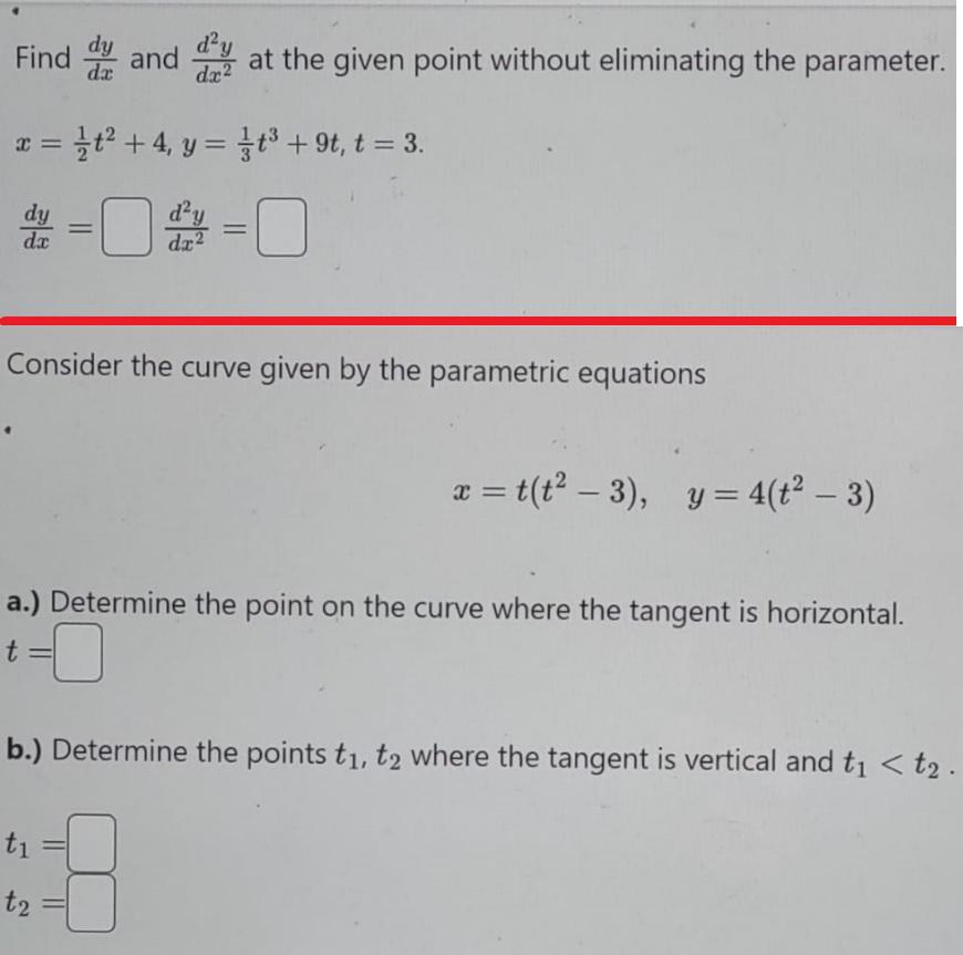 Solved Find dxdy and dx2d2y at the given point without | Chegg.com
