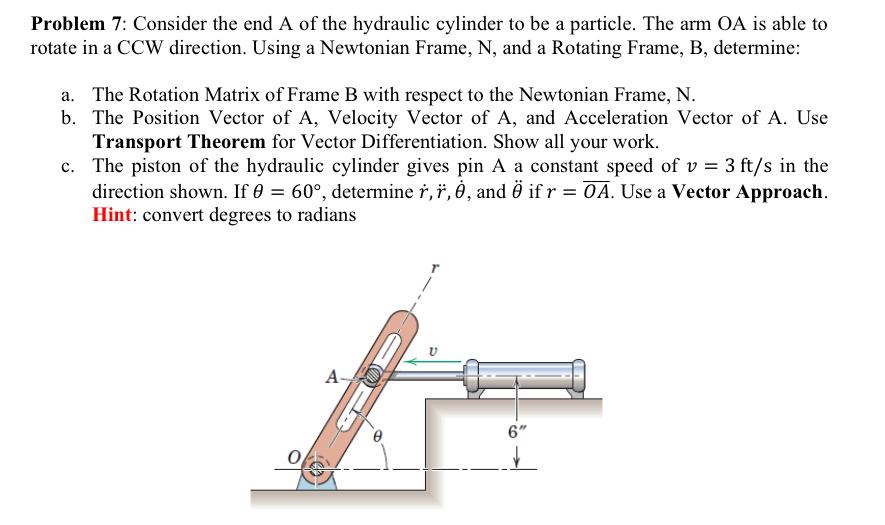 Solved need help with part c acceletation: ( r2dot | Chegg.com
