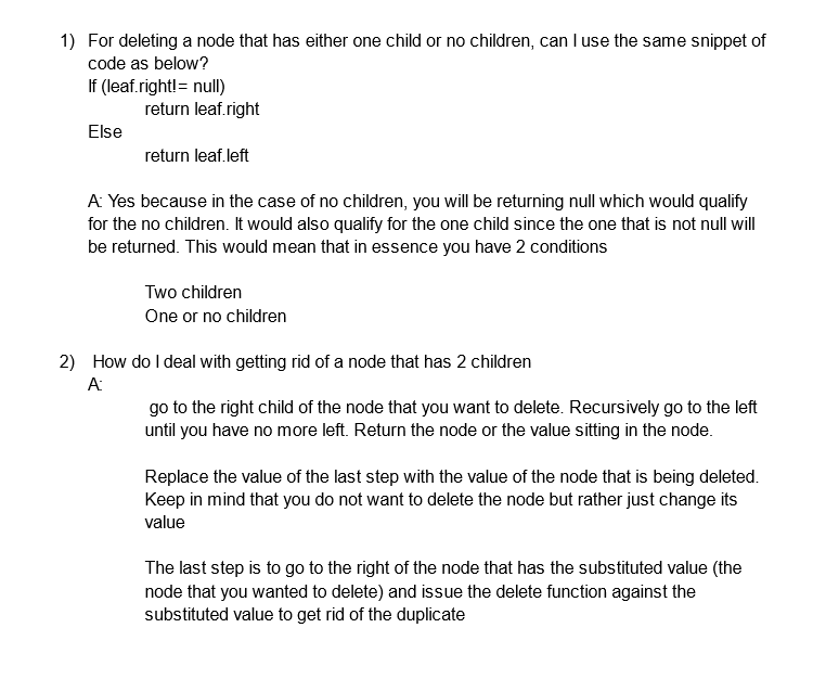 Solved Populate A Binary Search Tree From An Input File 1843