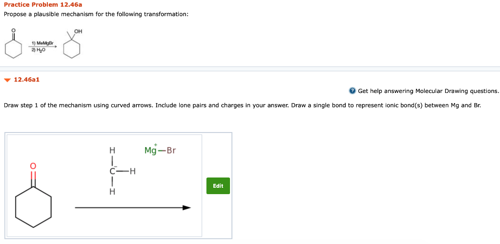 Solved Practice Problem 12.46a Propose a plausible mechanism | Chegg.com Solved Practice Problem 12.46a Propose a plausible mechanism | Chegg.com