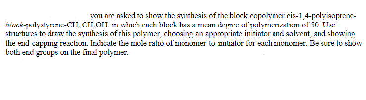 You Are Asked To Show The Synthesis Of The Block