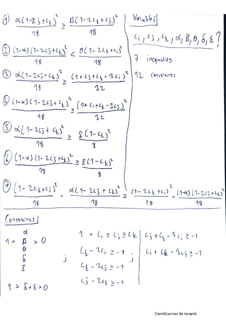 Solved Can and how you solve the set of the inequality and | Chegg.com