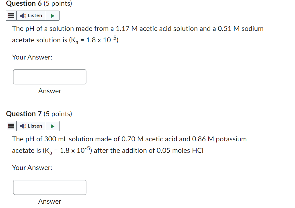 Solved Consider the following buffer system: 0.79MH2CO3 and | Chegg.com