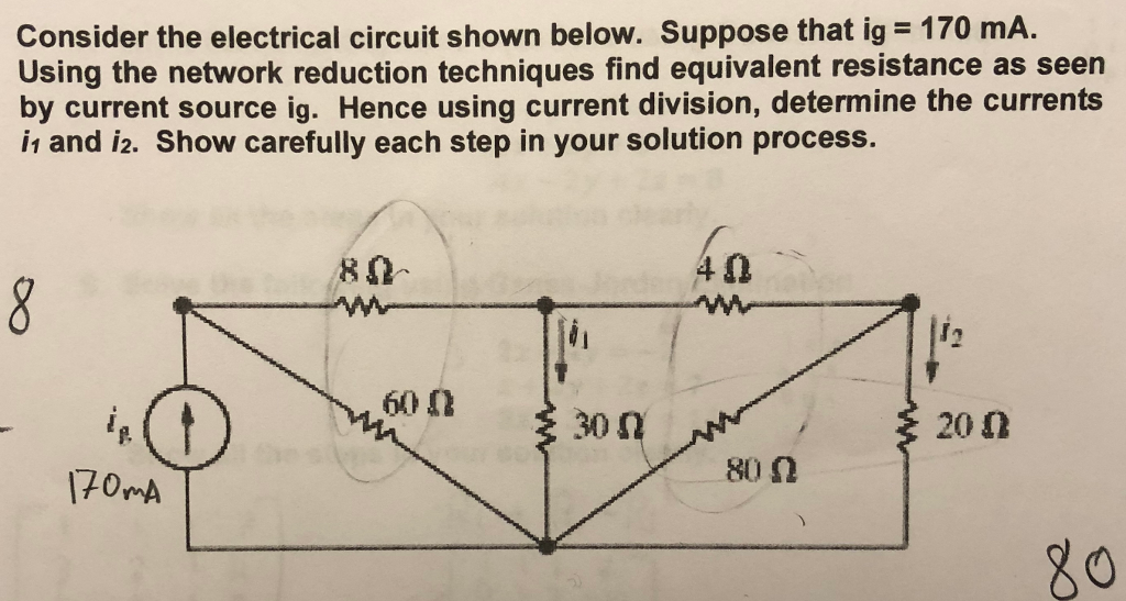 Solved Consider the electrical circuit shown below. Suppose | Chegg.com