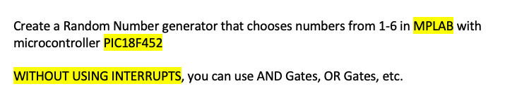 Create a Random Number generator that chooses numbers | Chegg.com