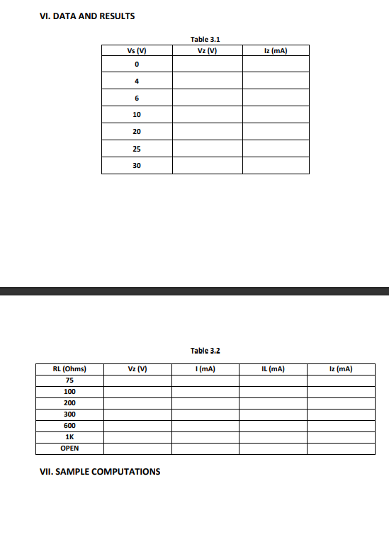 Solved III. MATERIALS Quantity 1 1 1 1 1 1 1 1 1 1set | Chegg.com