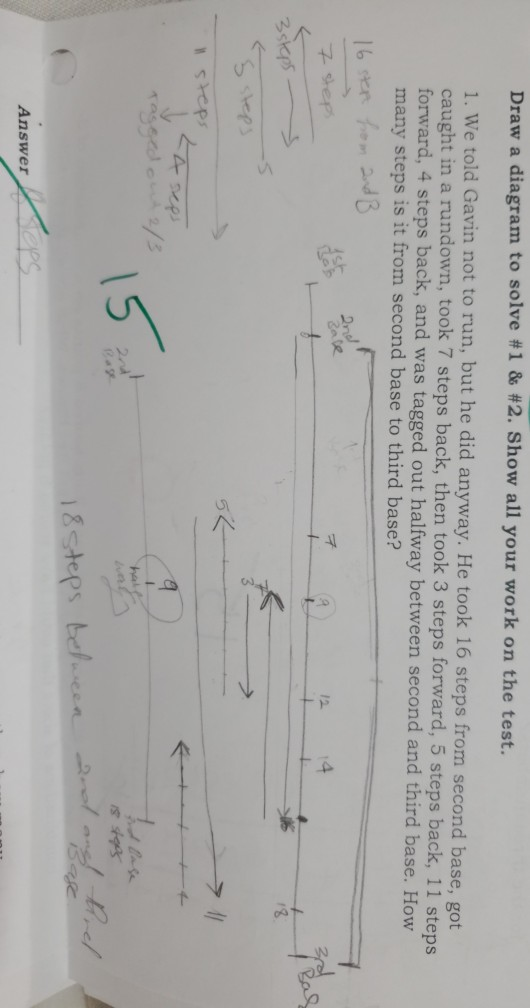 Solved Draw a diagram to solve #1 & #2. Show all your work | Chegg.com