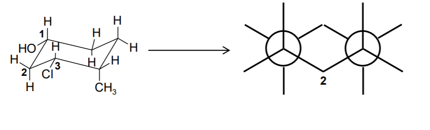 Solved Н. H I H 1 HO H H. 3 21 ci H HZH 2 CHZ | Chegg.com