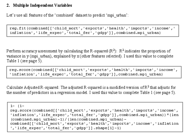 Solved 1. Simple Linear Regression: Interp retation of the | Chegg.com