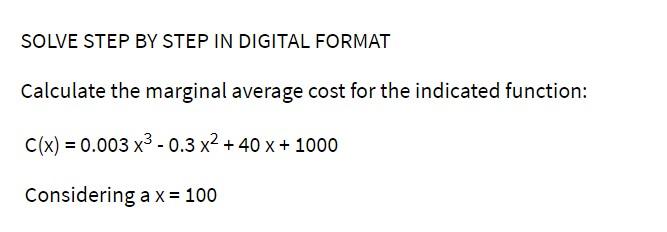 Solved SOLVE STEP BY STEP IN DIGITAL FORMAT Calculate the | Chegg.com