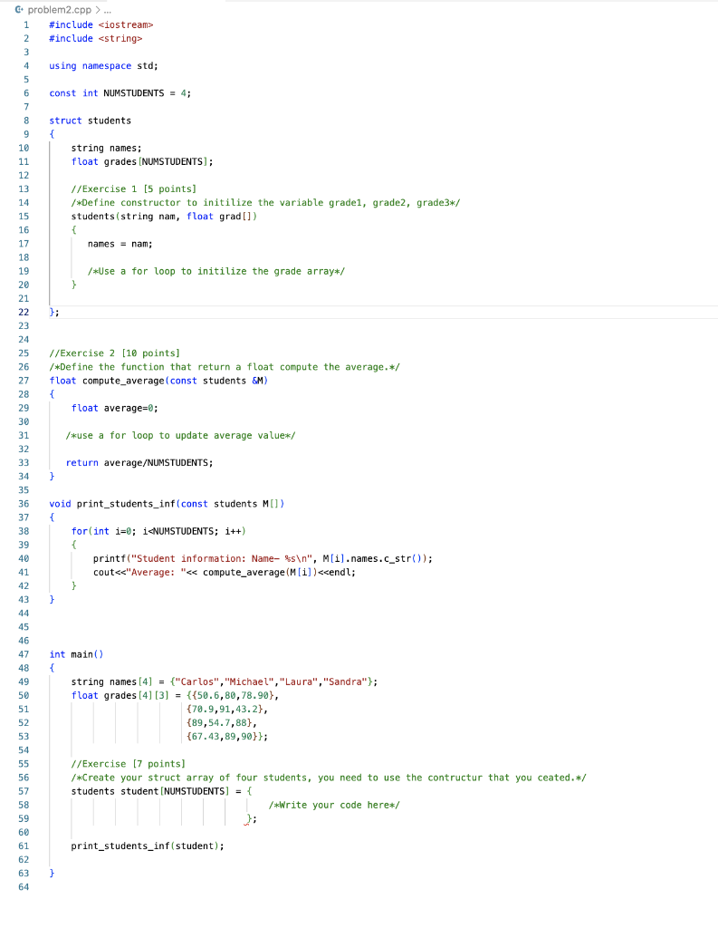 Solved DO NOT TAKE OUT WHAT IS ALREADY IN THERE JUST FILL IN | Chegg.com